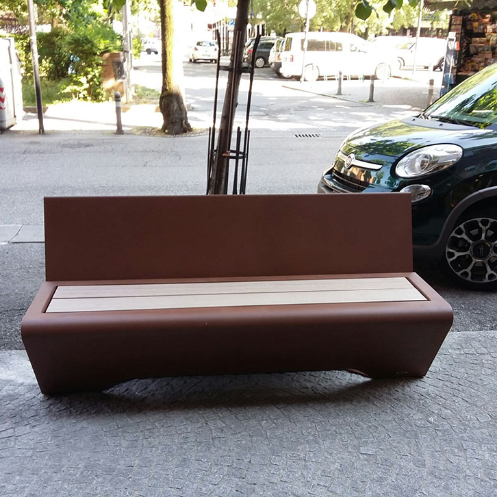 Horizon Bench WPC - All Urban - Group